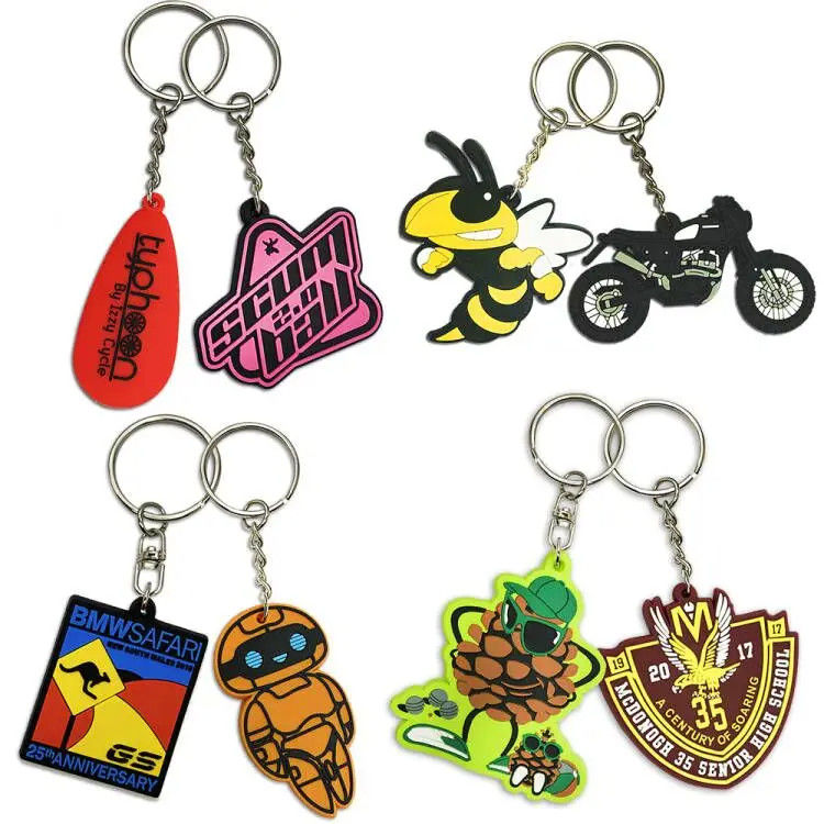 Custom Pvc Keychains Pvc Key Ring Pvc Key Chain Shapes And Logo ...